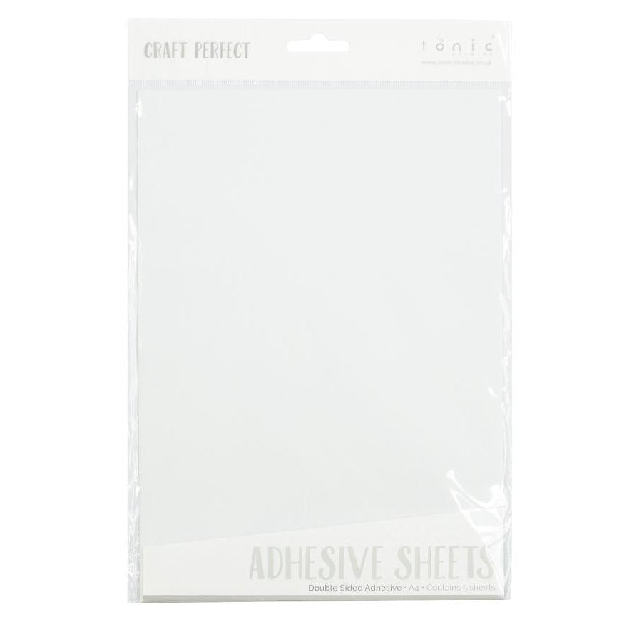 Craft Perfect Double-Sided A4 Adhesive Sheets 5/Pkg – Kat Scrappiness