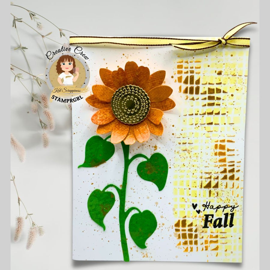 Sunflower Funflower Duo Craft Dies - New Release! – Kat Scrappiness