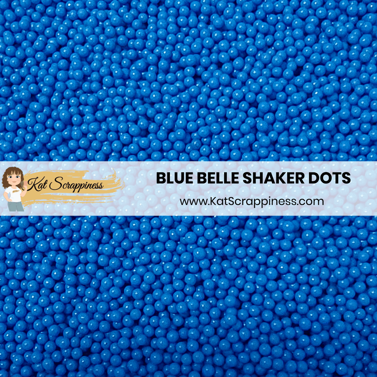 Blue Belle Shaker Dots – Kat Scrappiness