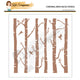 Cardinal Birch Bliss 6x6 Stencil – Kat Scrappiness