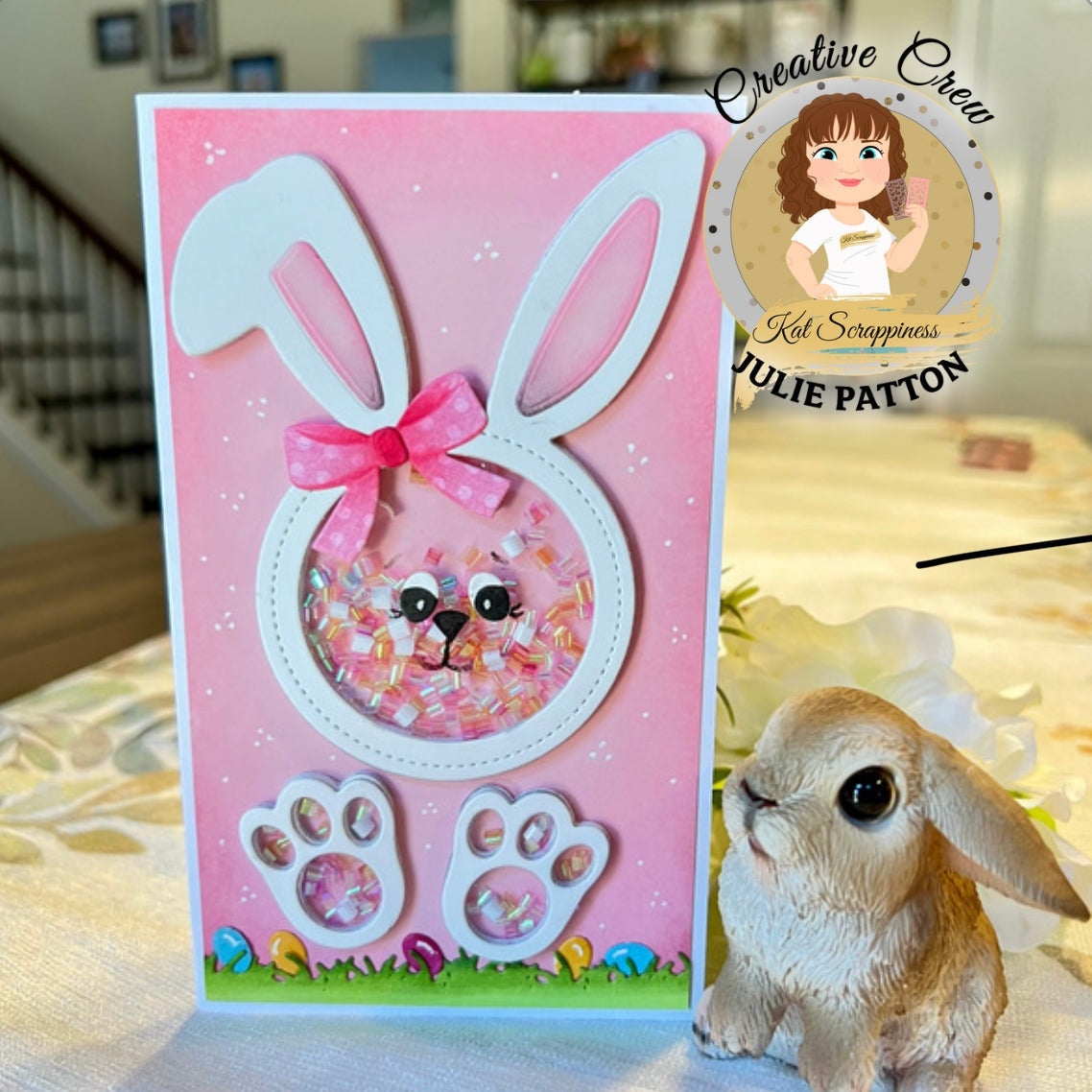 Easter Bunny Shaker Card Craft Dies - New Release! – Kat Scrappiness