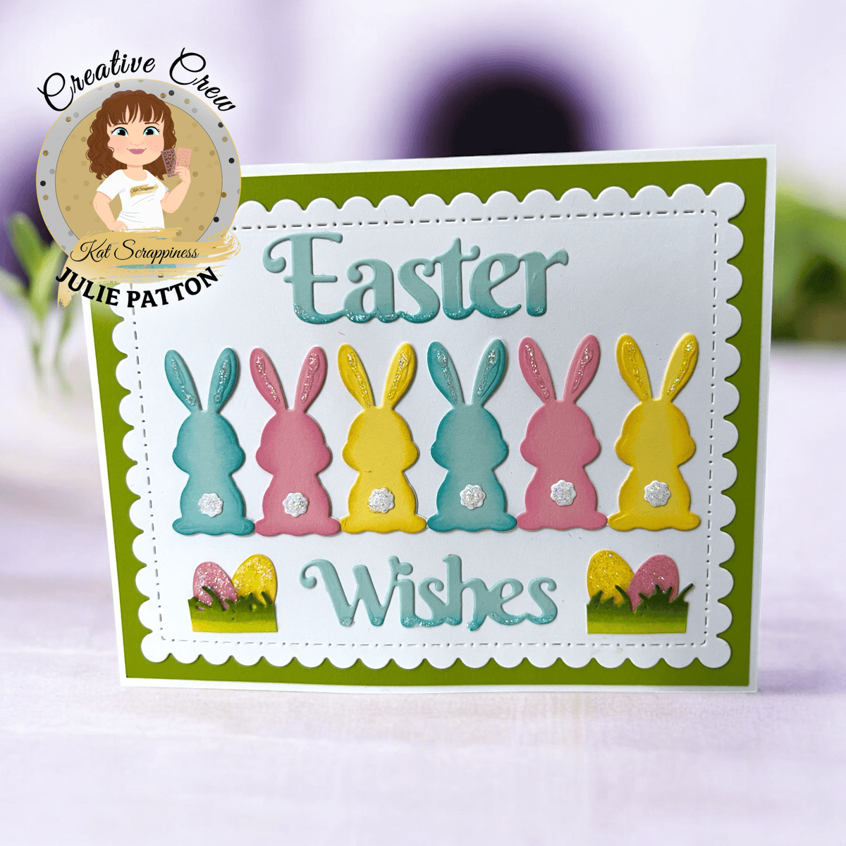 Easter Wishes and a Bushel of Bunnies Craft Dies – Kat Scrappiness