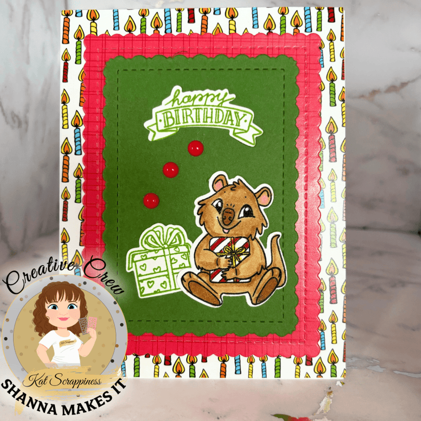 Birthday Quokka 6x6 Paper Pad – Kat Scrappiness