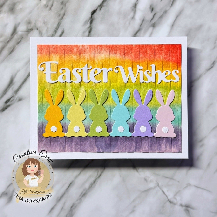 Easter Wishes and a Bushel of Bunnies Craft Dies – Kat Scrappiness