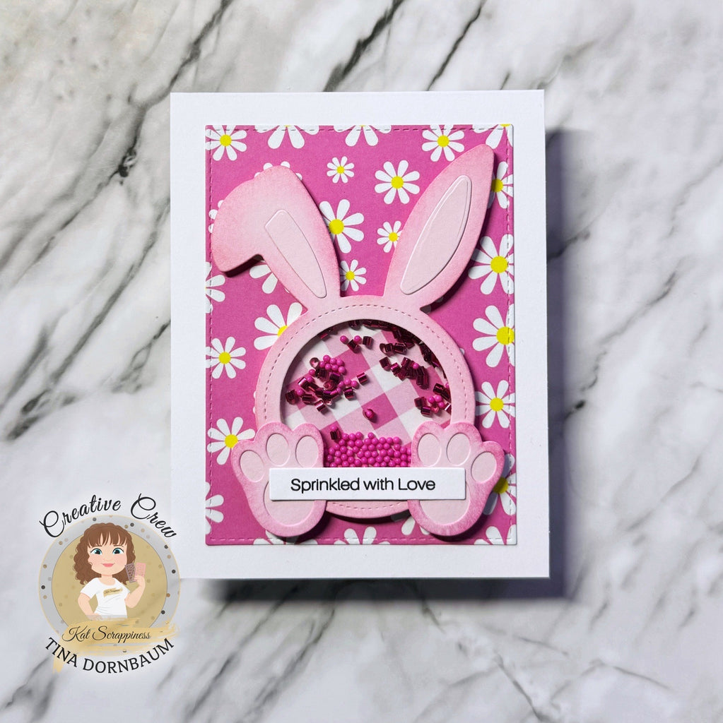 Easter Bunny Shaker Card Craft Dies – Kat Scrappiness