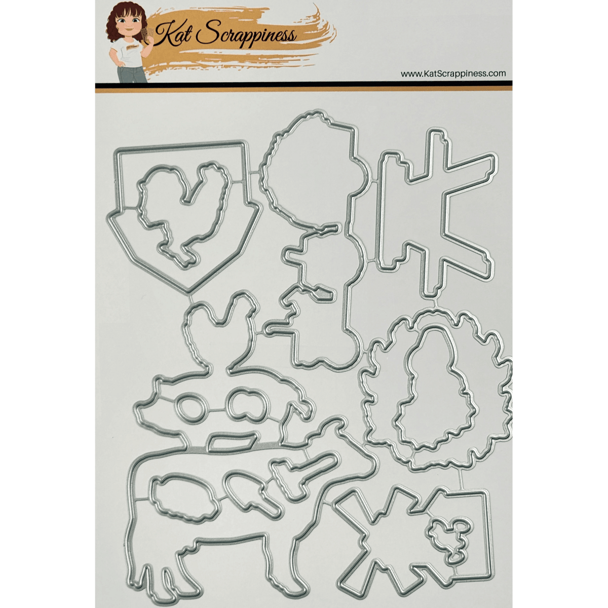 Farmhouse Coordinating Craft Dies – Kat Scrappiness