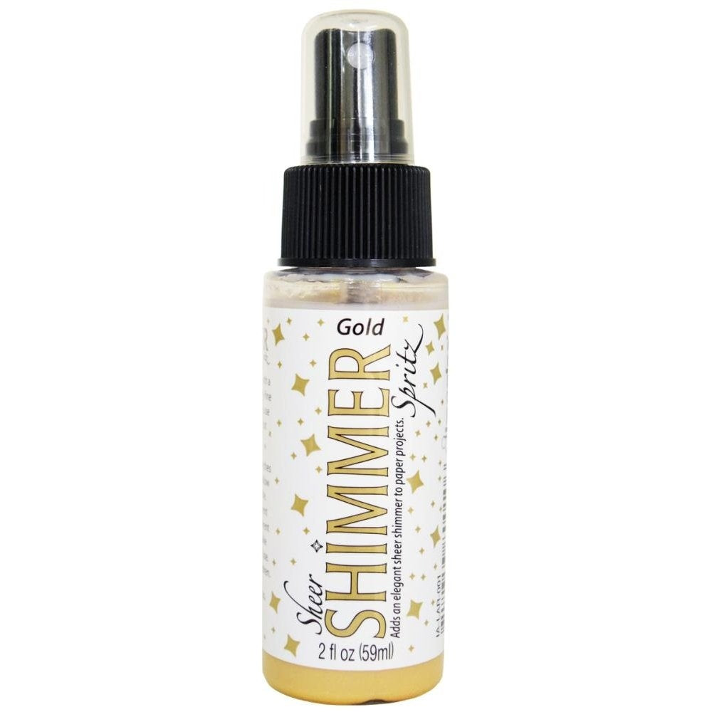 Gold Shimmer Spritz Spray 2oz – Kat Scrappiness