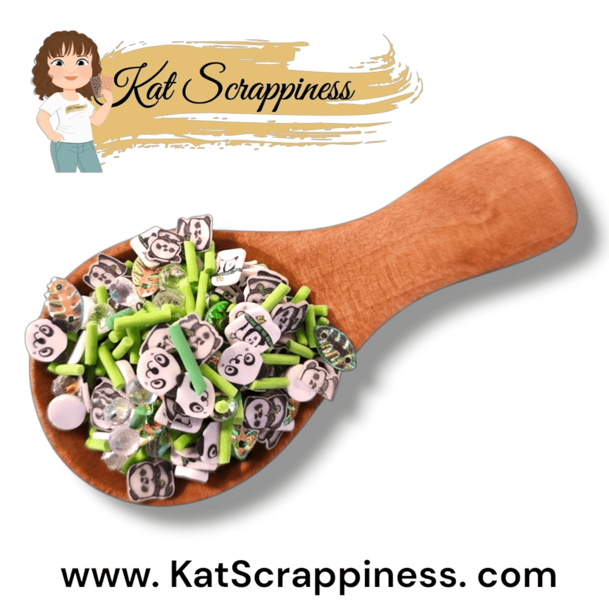 Rolly Polly Panda Sprinkle Mix – Kat Scrappiness