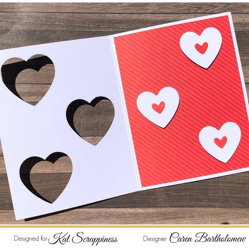 Layering Nested Heart Craft Dies – Kat Scrappiness