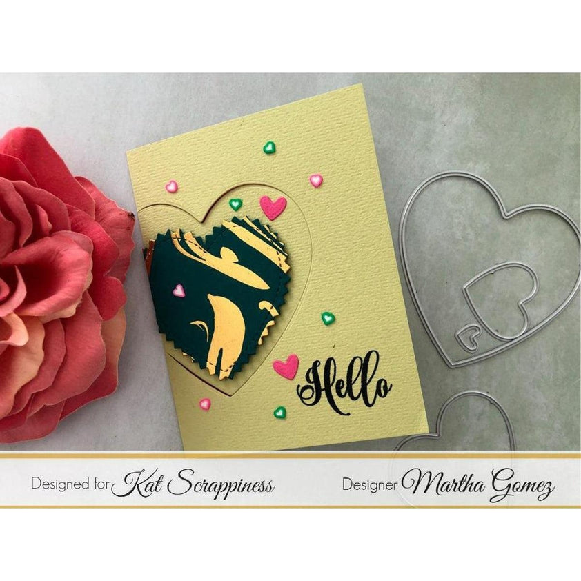 Layering Nested Heart Craft Dies – Kat Scrappiness