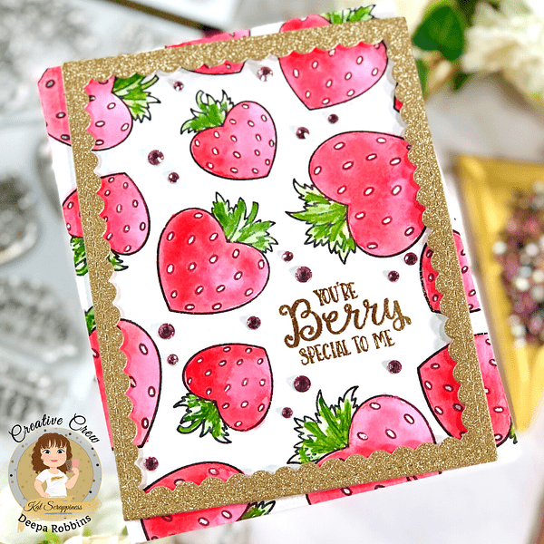 Berry Sweet Stamp Set - Kat Scrappiness