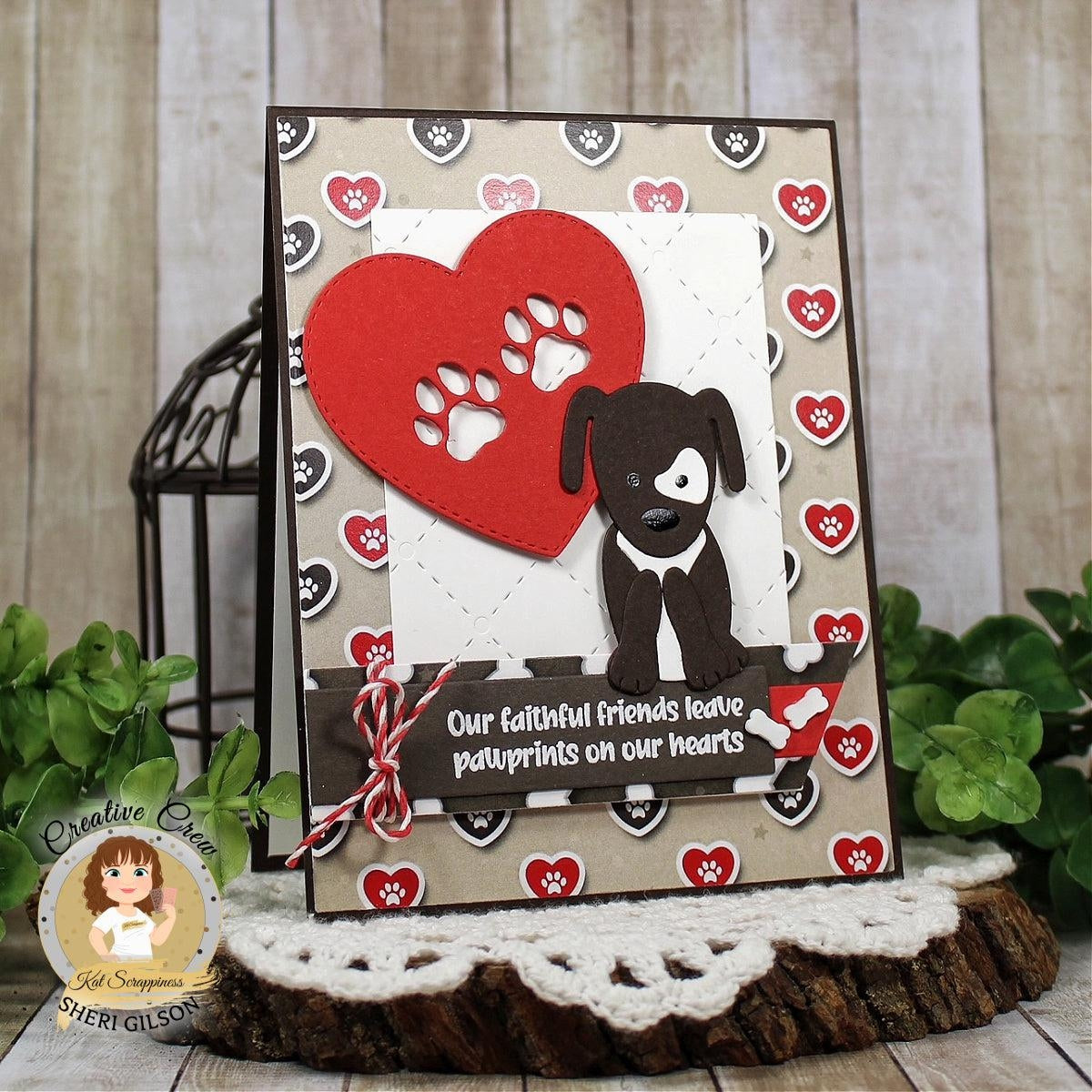 Pawsome Boy 6x6 Paper Pad - Kat Scrappiness