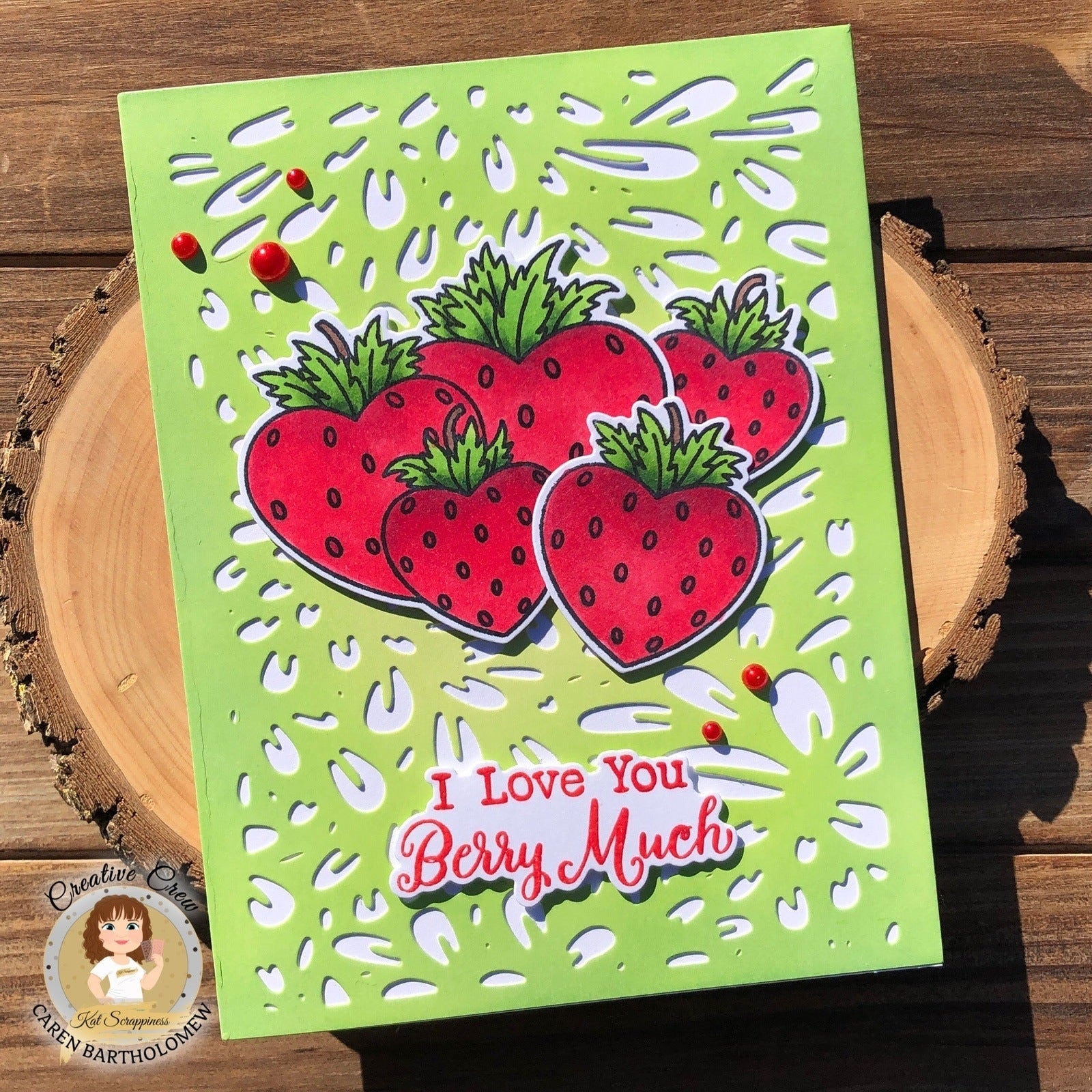 Berry Sweet Stamp Set - Kat Scrappiness