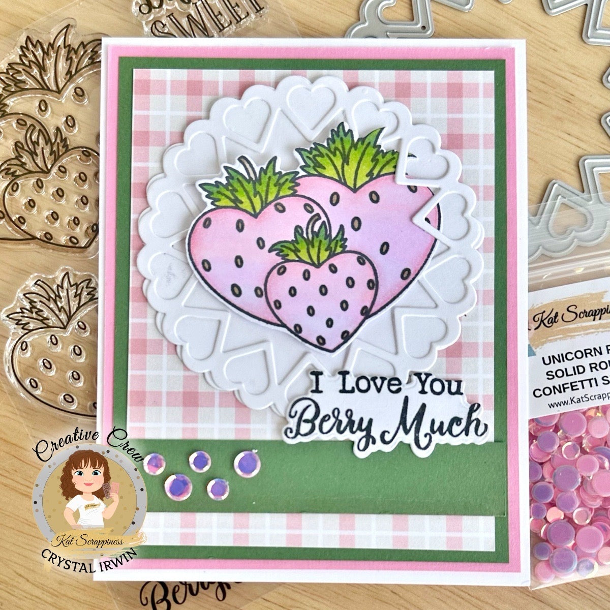 Berry Sweet Stamp Set - Kat Scrappiness