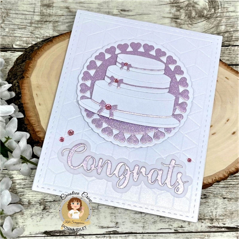 Build a Cake Craft Dies - Kat Scrappiness