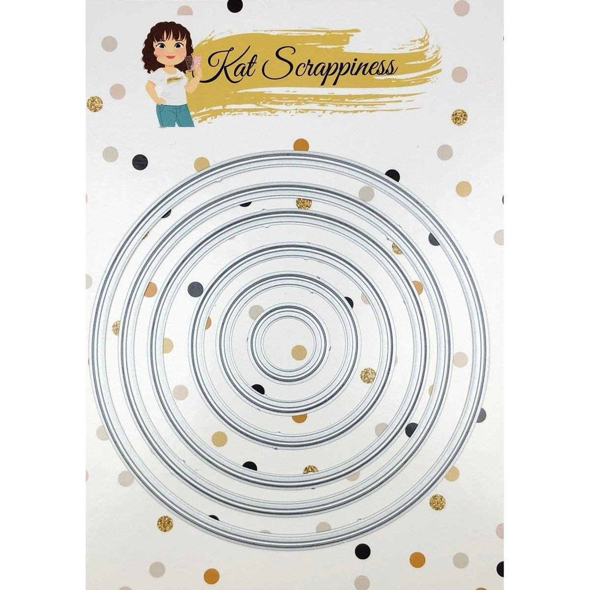 Embossed Edge Circle Craft Dies – Kat Scrappiness