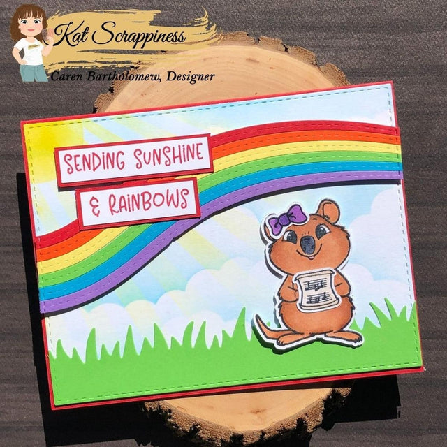 Slimline Rainbow Die Set - CLEARANCE! – Kat Scrappiness