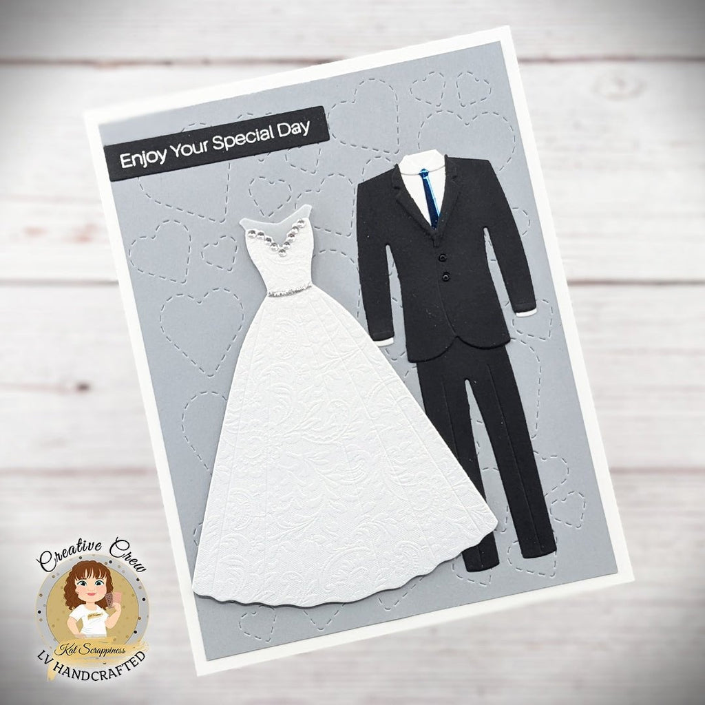 Bride & Groom Craft Dies – Kat Scrappiness