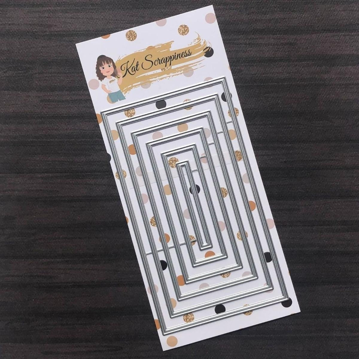 MINI Slimline Embossed Edge Craft Dies – Kat Scrappiness