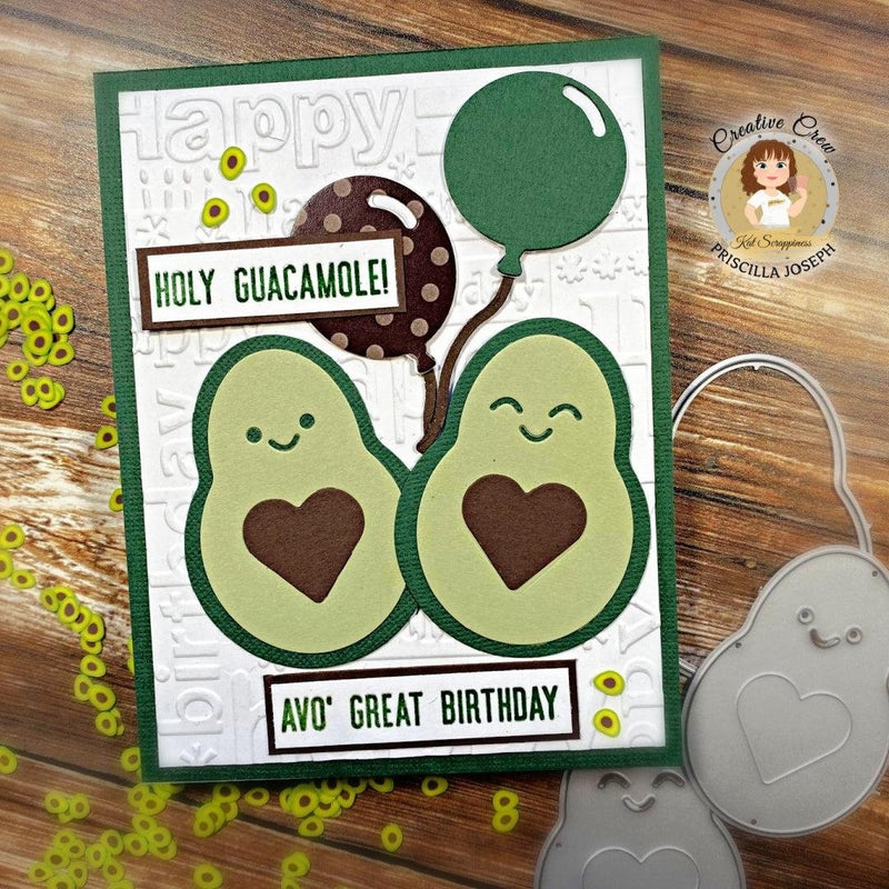Happily Avo-After Craft Dies - Kat Scrappiness