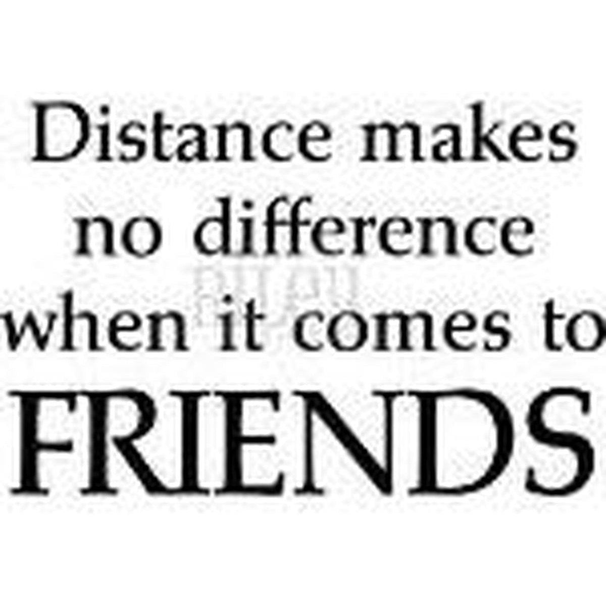 Distance Makes No Difference Cling Stamp by Riley & Co - Kat Scrappiness