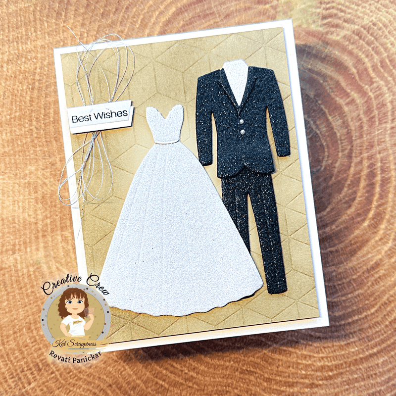 Bride & Groom Craft Dies - Kat Scrappiness