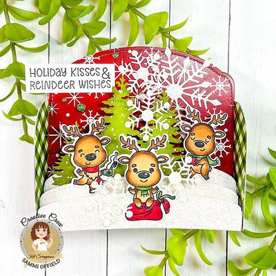 Reindeer Games Sentiments Stamp Set - Kat Scrappiness