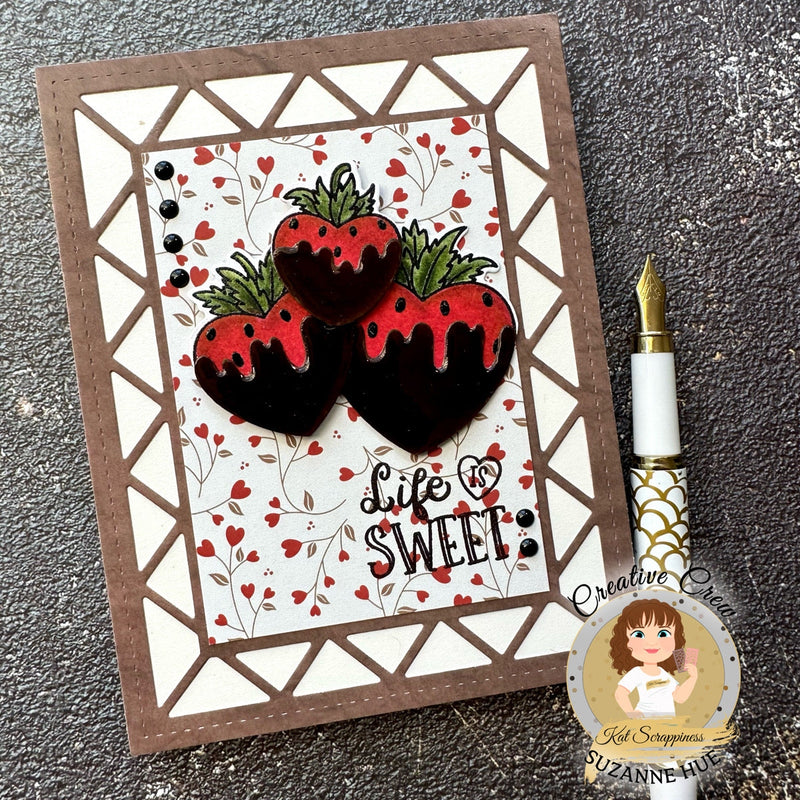Berry Sweet Stamp Set - Kat Scrappiness