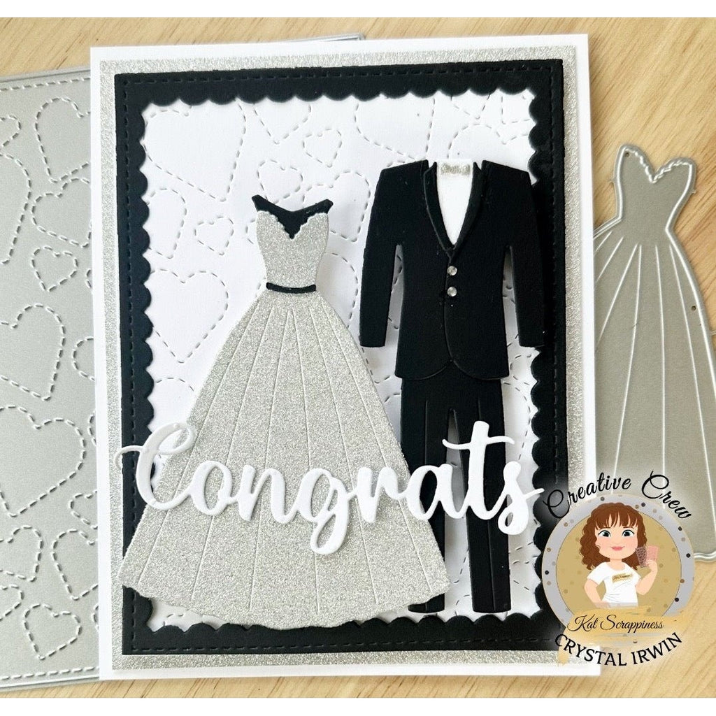 Bride & Groom Craft Dies – Kat Scrappiness