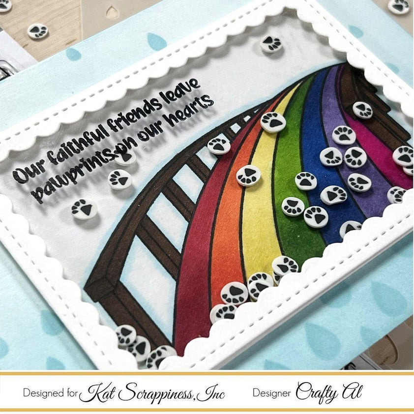 Rainbow Bridge Stamp Set – Kat Scrappiness