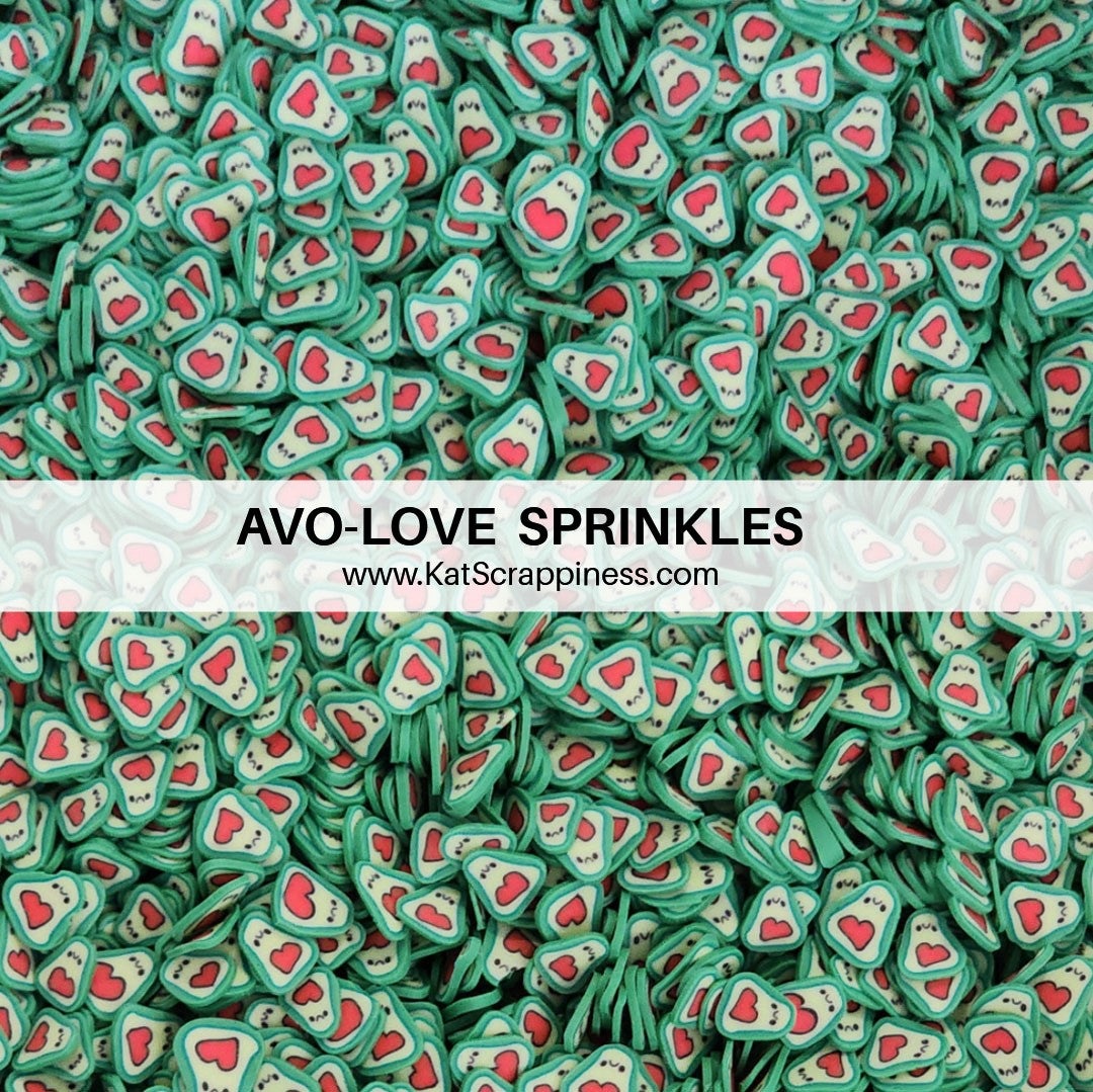 Avo-Love Sprinkle Mix - Kat Scrappiness