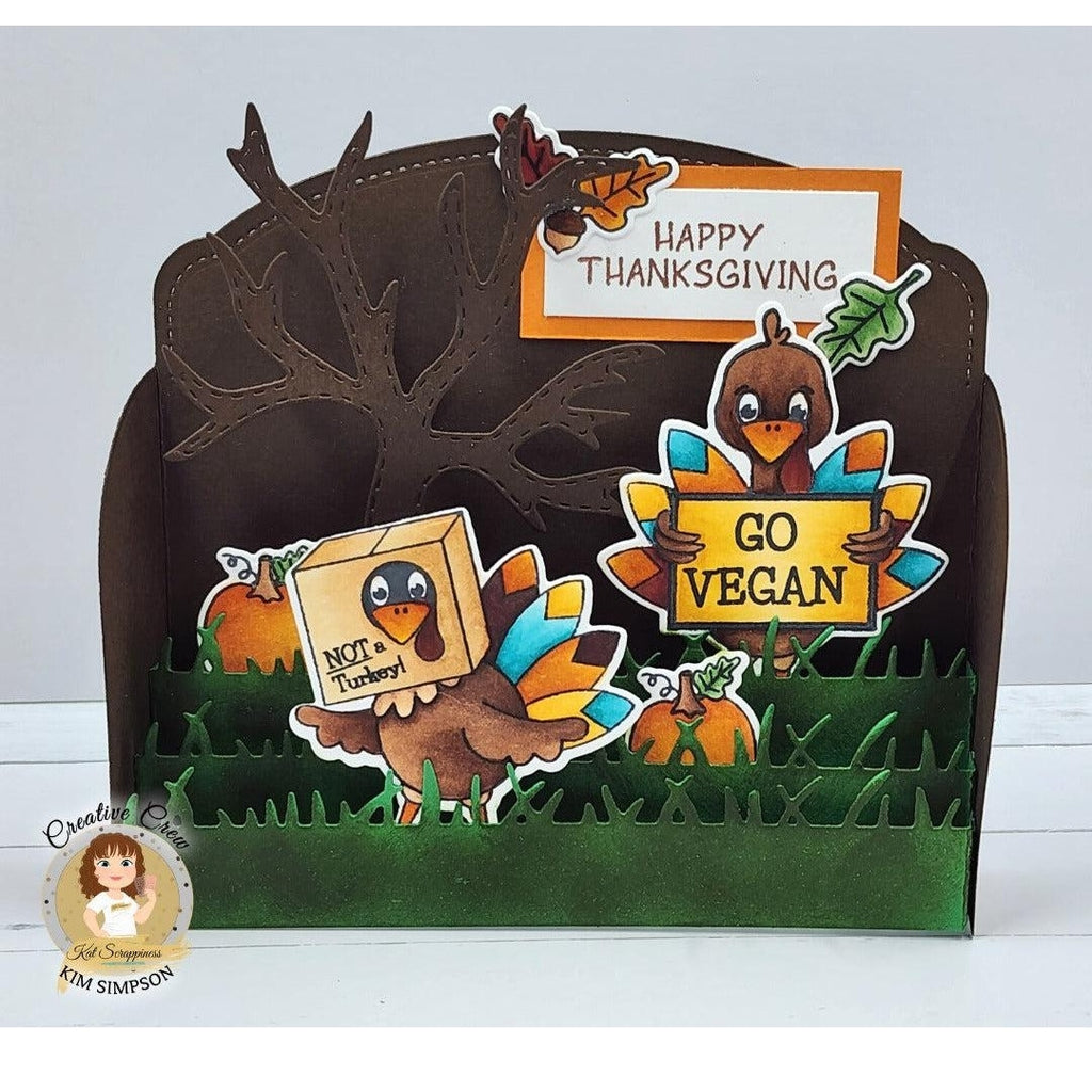 Grass Add-On Craft Dies for 3d Pop Up Box – Kat Scrappiness