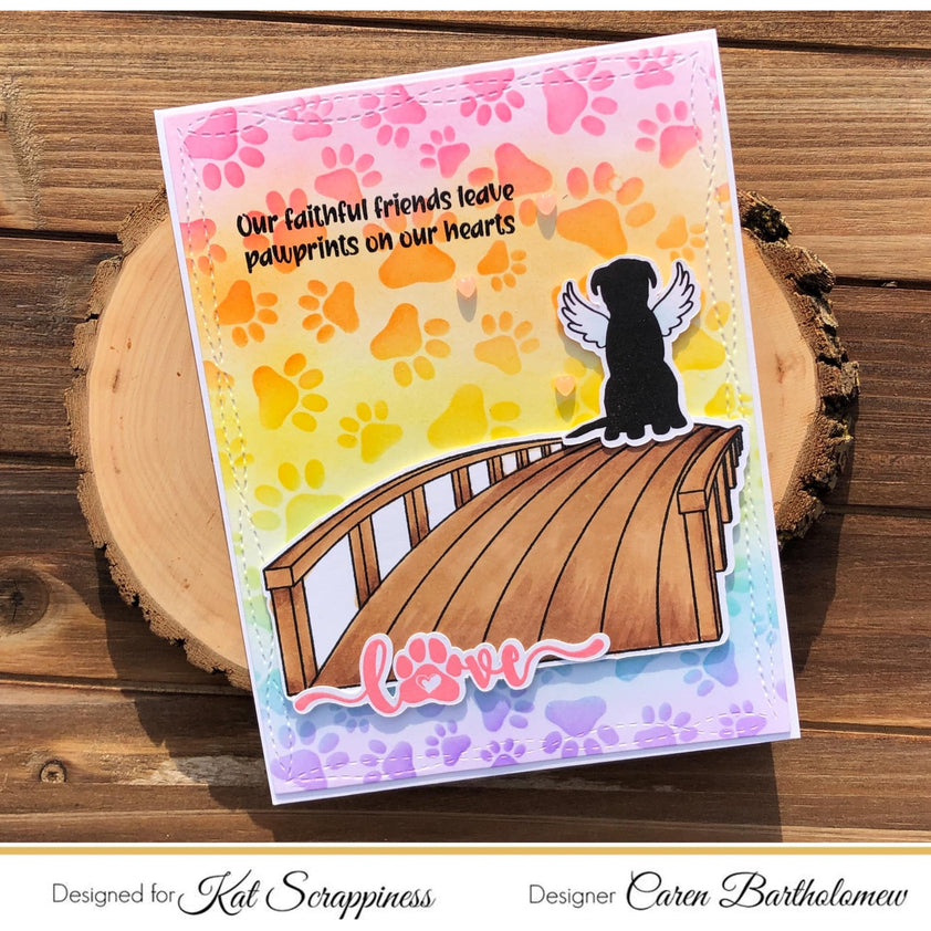 Rainbow Bridge Stamp Set – Kat Scrappiness