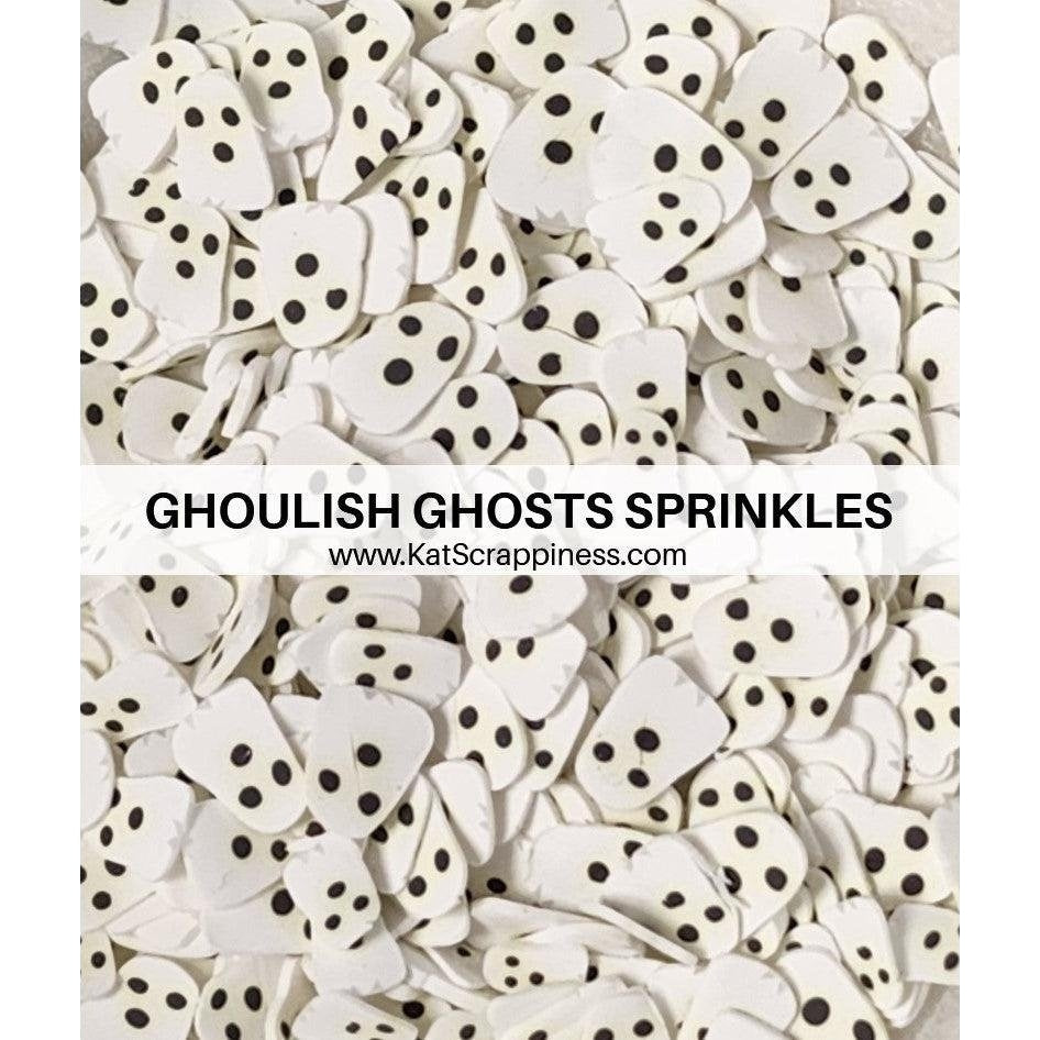 Ghoulish Ghosts Sprinkles – Kat Scrappiness