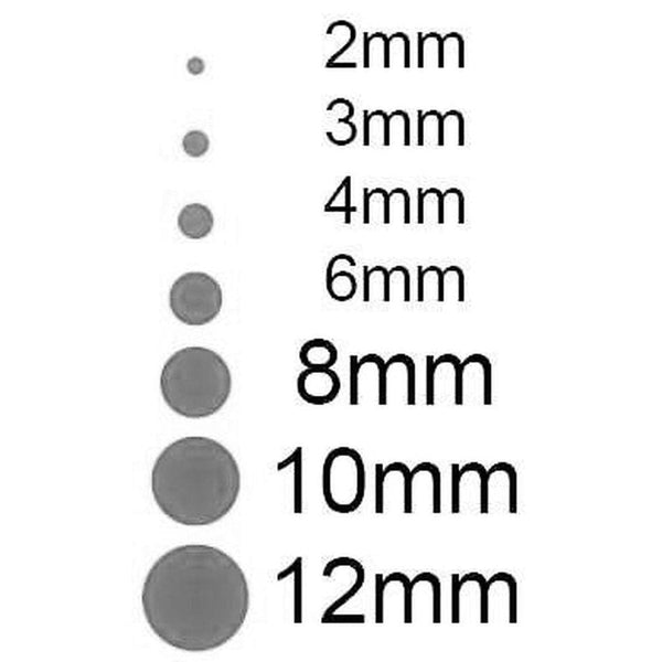 6mm Black Flat Flower Sequins Shaker Card Fillers - Kat Scrappiness