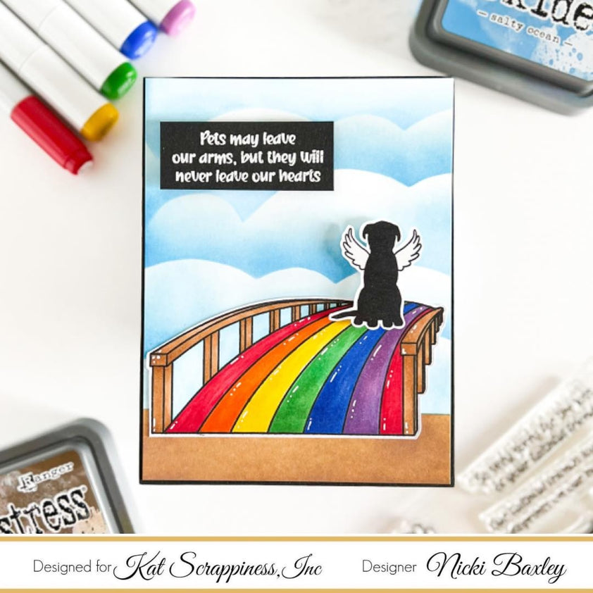 Rainbow Bridge Stamp Set – Kat Scrappiness