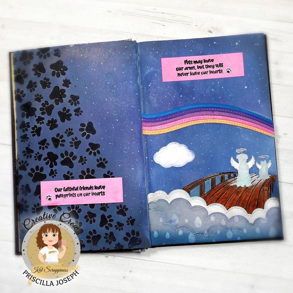 Rainbow Bridge Stamp Set – Kat Scrappiness
