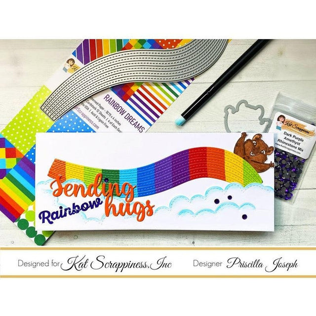Slimline Rainbow Die Set - CLEARANCE! – Kat Scrappiness
