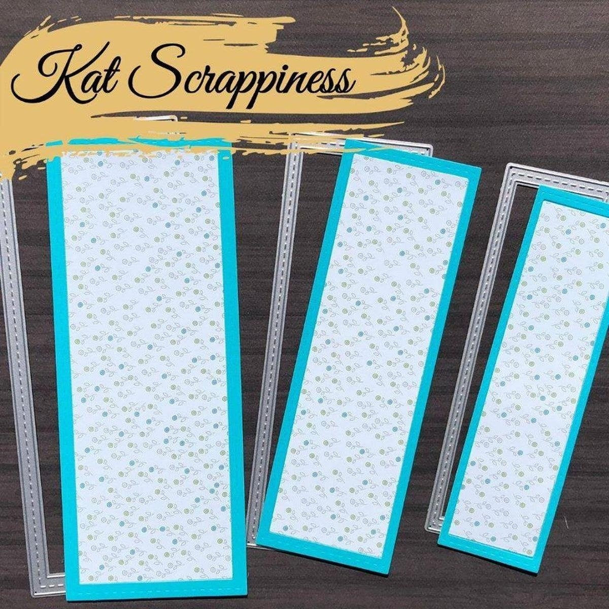 Tri-Frame Slimline Craft Dies - CLEARANCE! – Kat Scrappiness