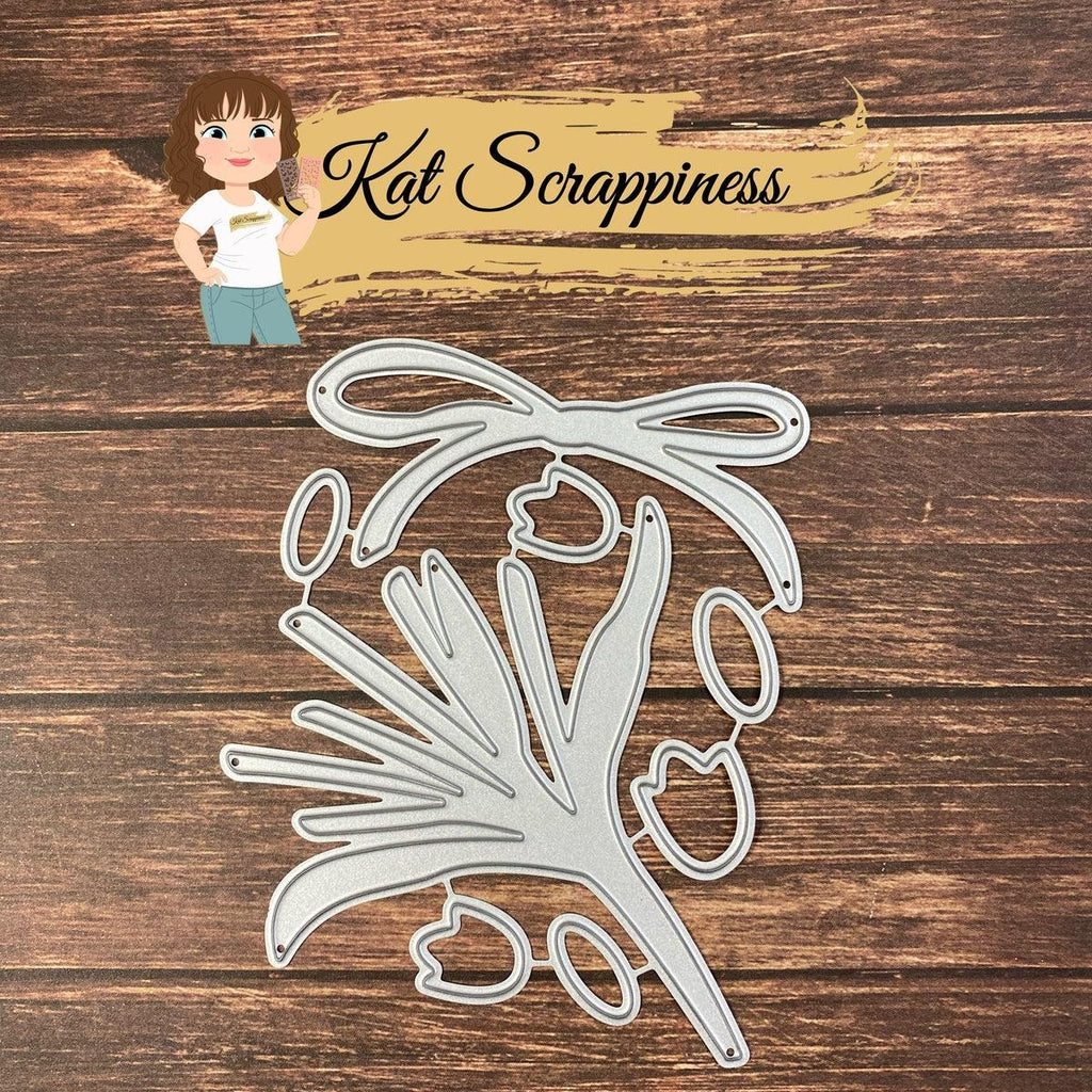 Layered Tulip Bouquet Craft Dies – Kat Scrappiness